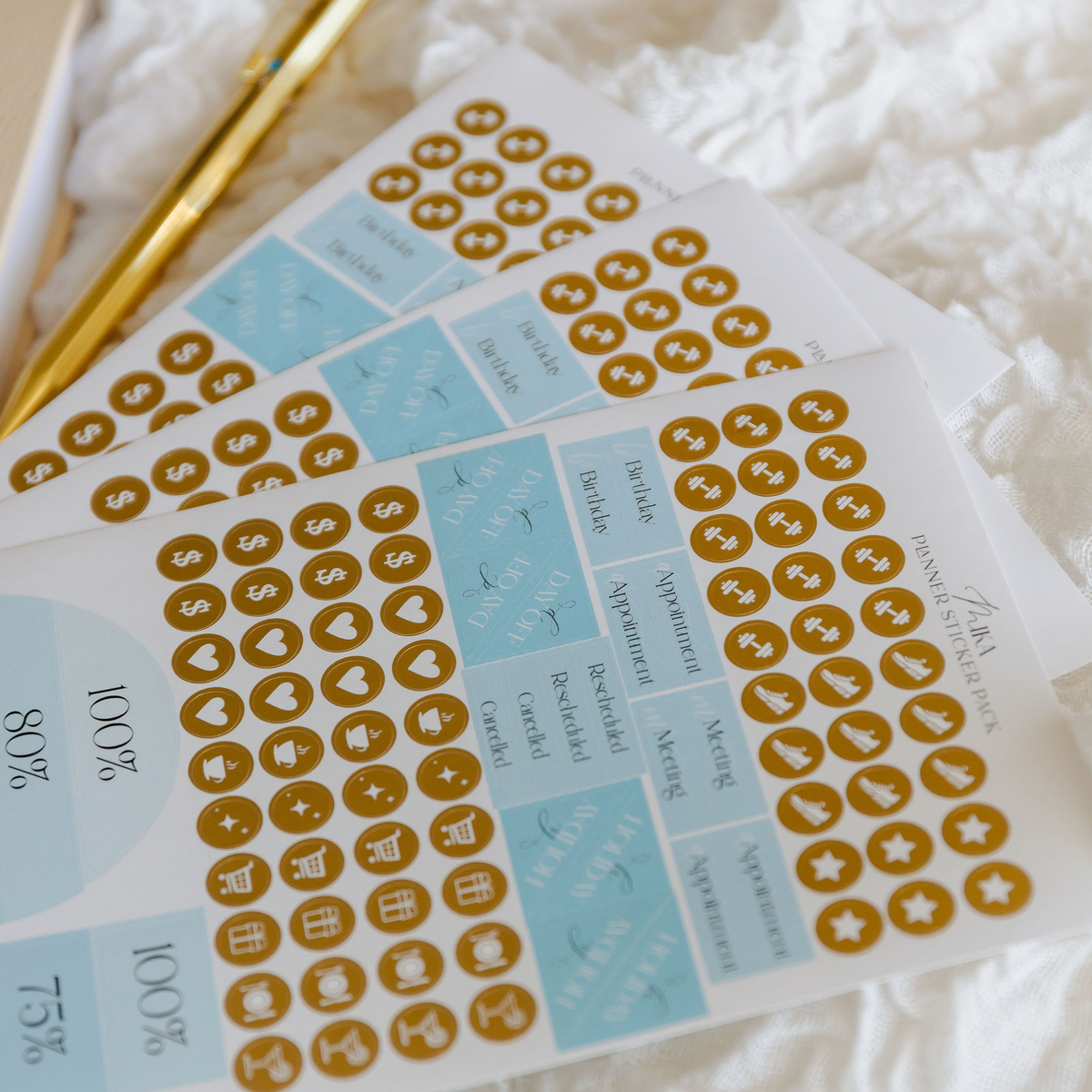 Personal Planner Ultimate Sticker Pack – Mika Planners